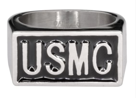 Men's USMC Ring Stainless Steel – stainlesssteelbikerjewelry